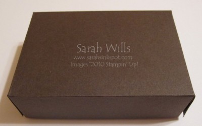 Top Note Die Box – Sarahs Ink Spot