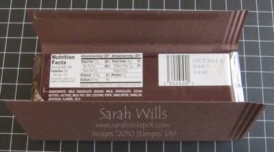 Chocolate Bar Wrapper – Sarahs Ink Spot