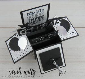 3-D Thursday is here with a Graduation Explosion Box Card! – Sarahs Ink ...