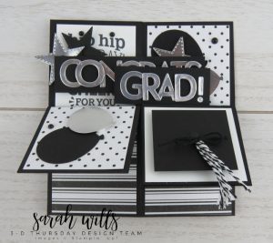 3-D Thursday is here with a Graduation Explosion Box Card! – Sarahs Ink ...